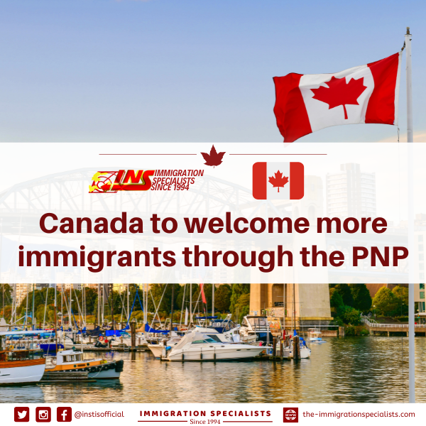Canada to welcome more immigrants through the PNP | INS The Immigration ...